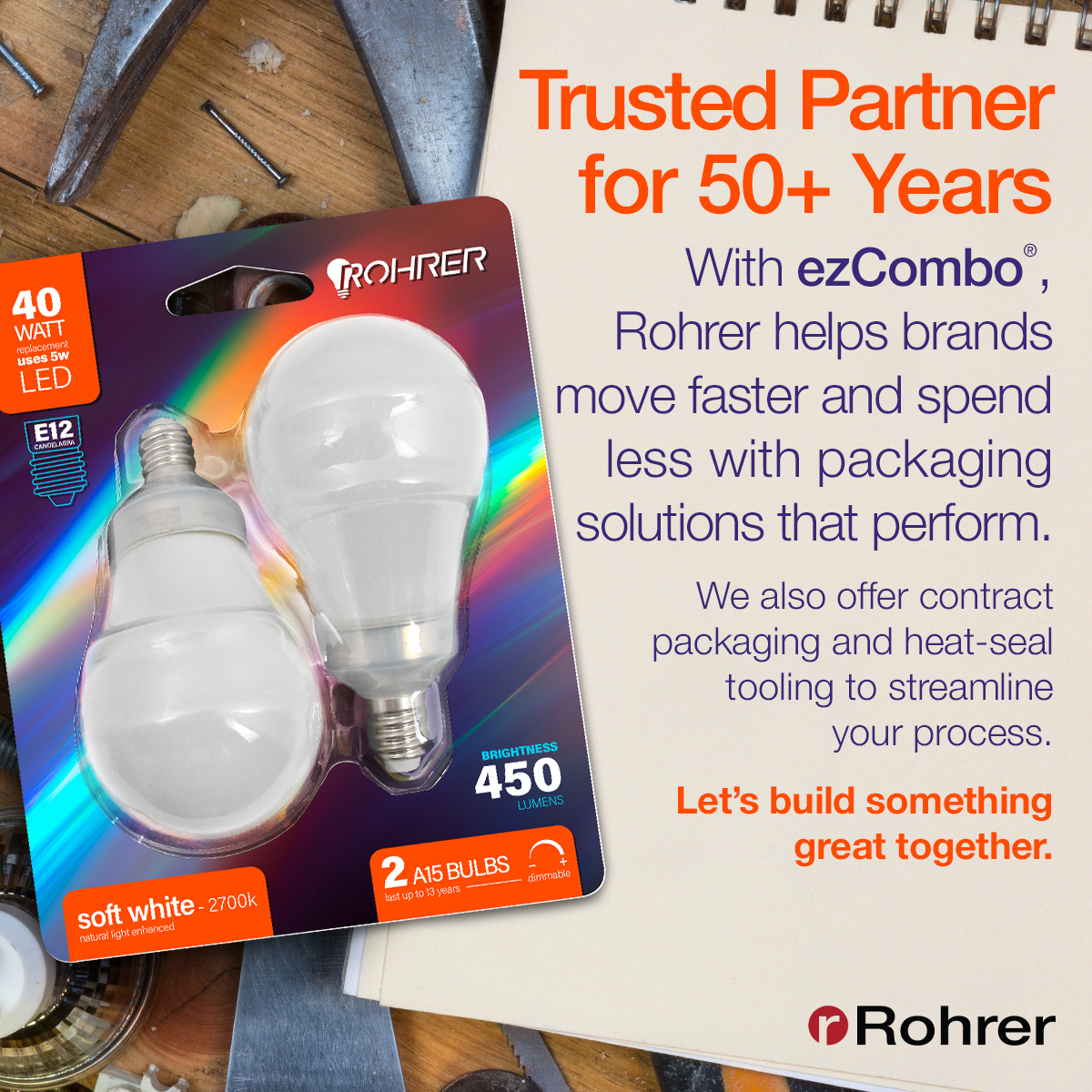 Rohrer Corporation Expands Sustainable Material Options In Its ezCombo ...